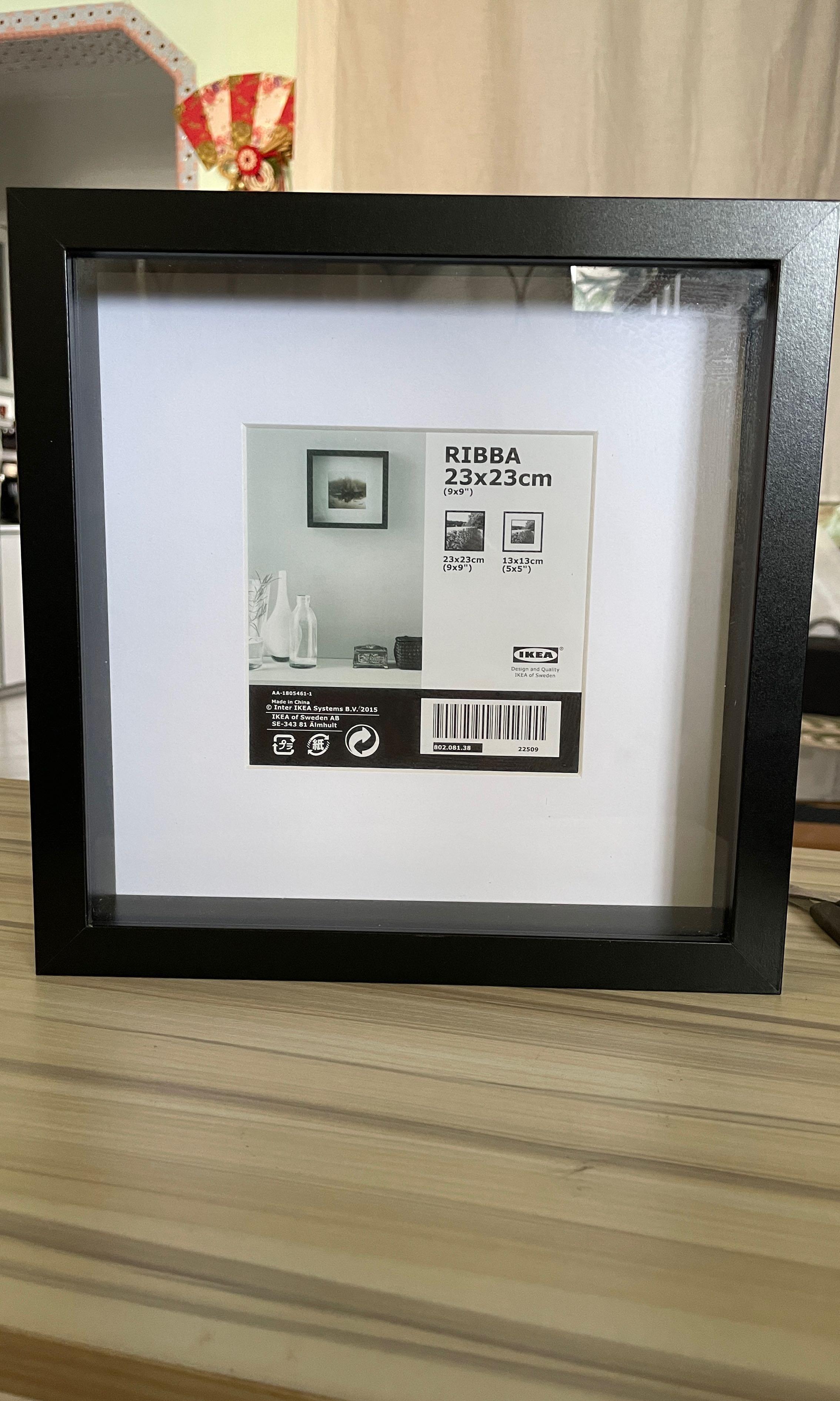 Ikea Ribba shadow box, Furniture & Home Living, Home Decor, Frames ...