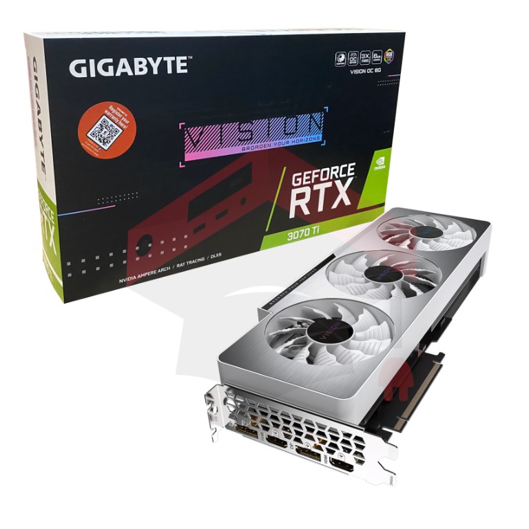 Gigabyte GeForce RTX™ 3070 Ti VISION OC 8G GV-N307TVISION OC-8GD ...