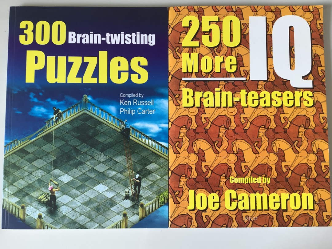IQ Brain Teasers for all ages, Hobbies & Toys, Books & Magazines ...
