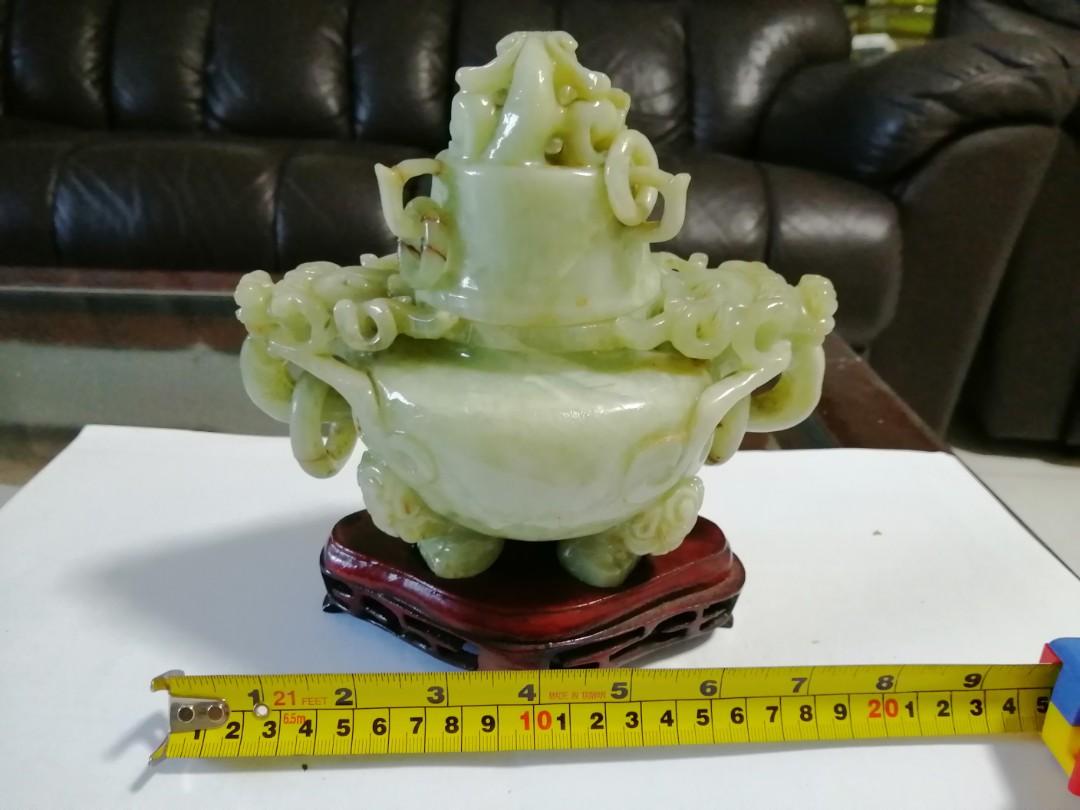 Jade Display, Real Jade, Hobbies & Toys, Memorabilia & Collectibles ...