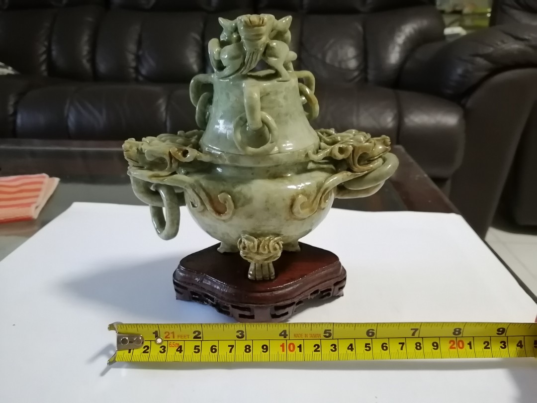 Jade Display, Real Jade, Hobbies & Toys, Memorabilia & Collectibles ...