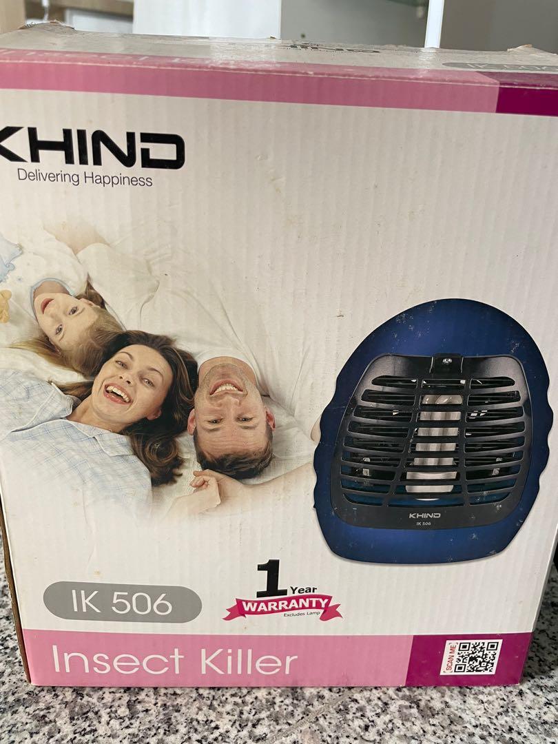 KHIND Insect killer IK506, Furniture & Home Living, Cleaning & Homecare ...