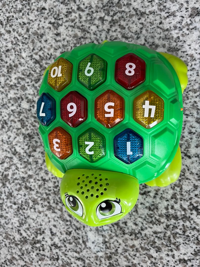 Leapfrog turtle number original, Bayi & Anak, Mainan & Baby Walker di ...