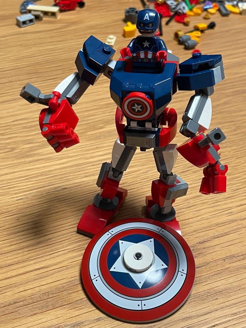 Lego Captain America Mech Armor (76168), Hobbies & Toys, Toys & Games ...