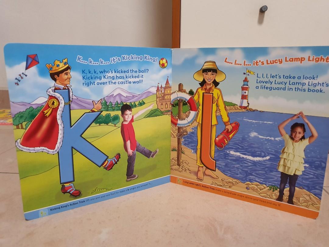 Letterland Phonics Books - 3 Books set, Hobbies & Toys, Books ...