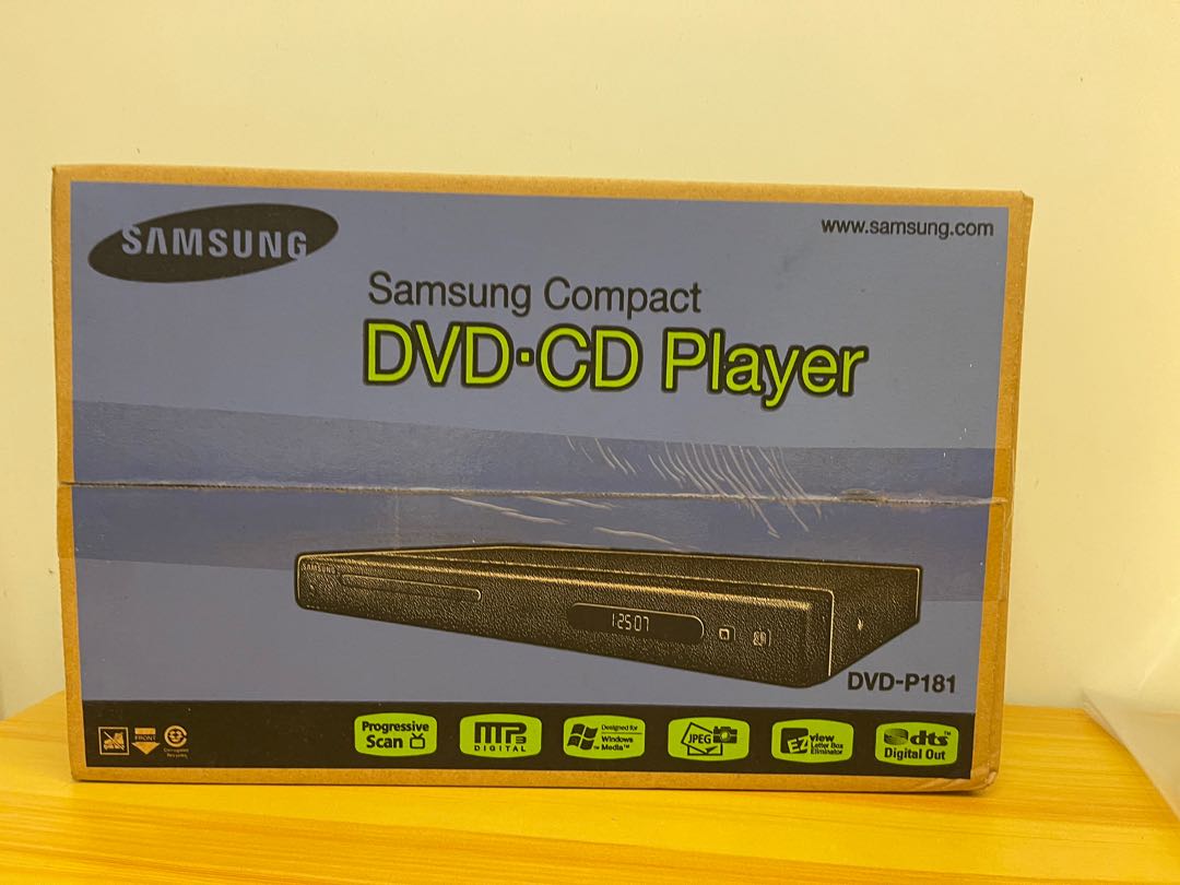 Samsung Compact DVD-CD Player, TV & Home Appliances, TV & Entertainment ...