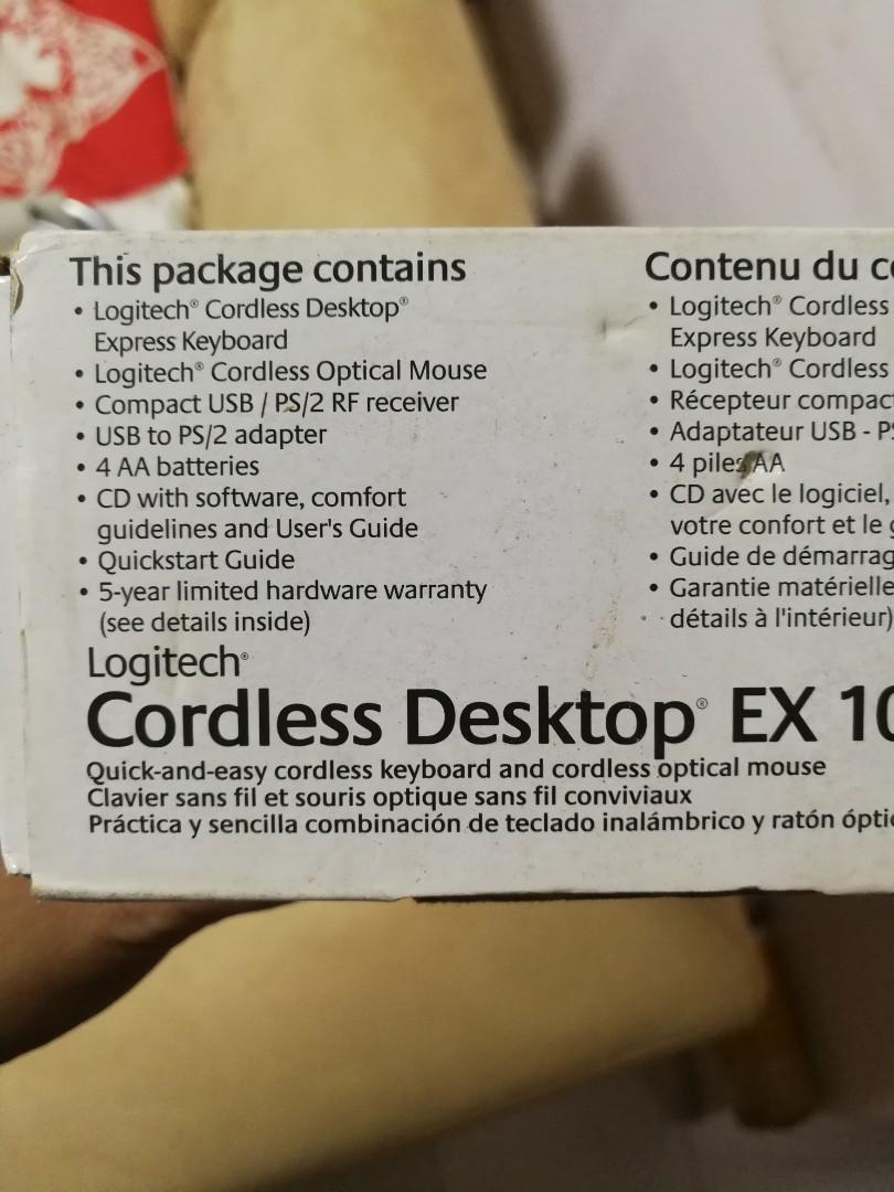 Logitec Cordless Keyboard Computers And Tech Parts And Accessories