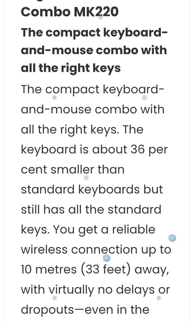 Logitech Wireless Keyboard And Mouse Computers And Tech Parts And Accessories Computer Keyboard On
