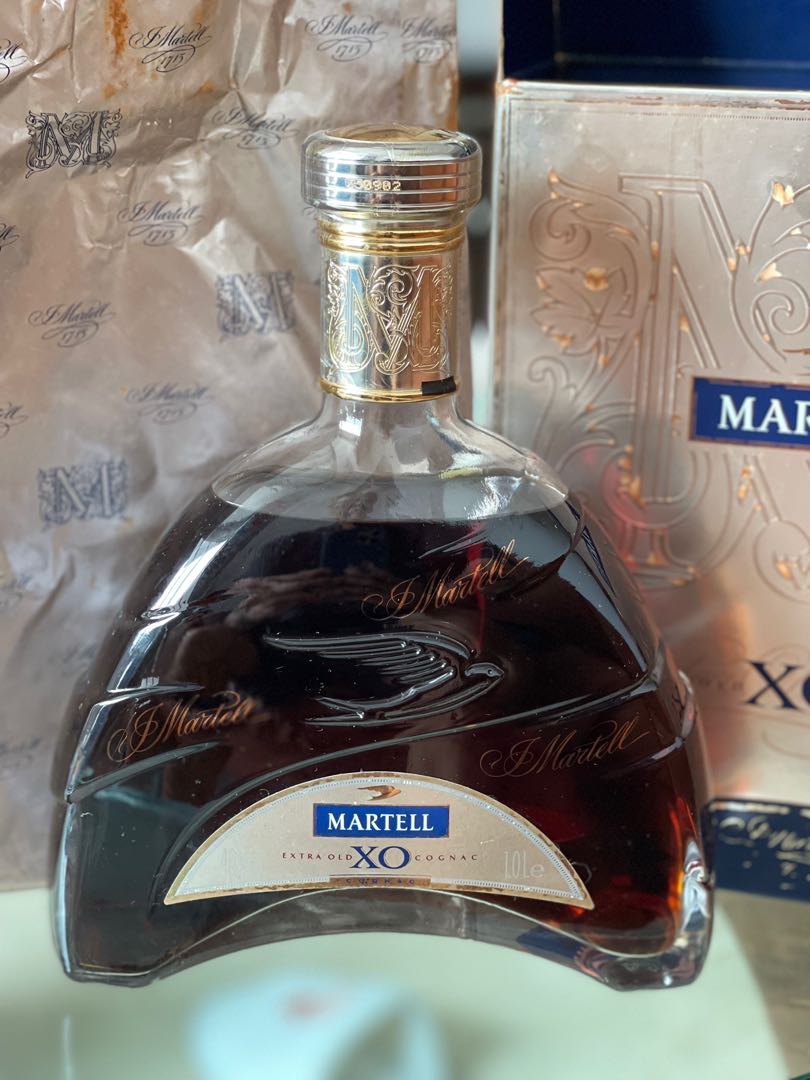 Martell Extra Old XO Cognac 1L, Food & Drinks, Alcoholic Beverages on Carousell
