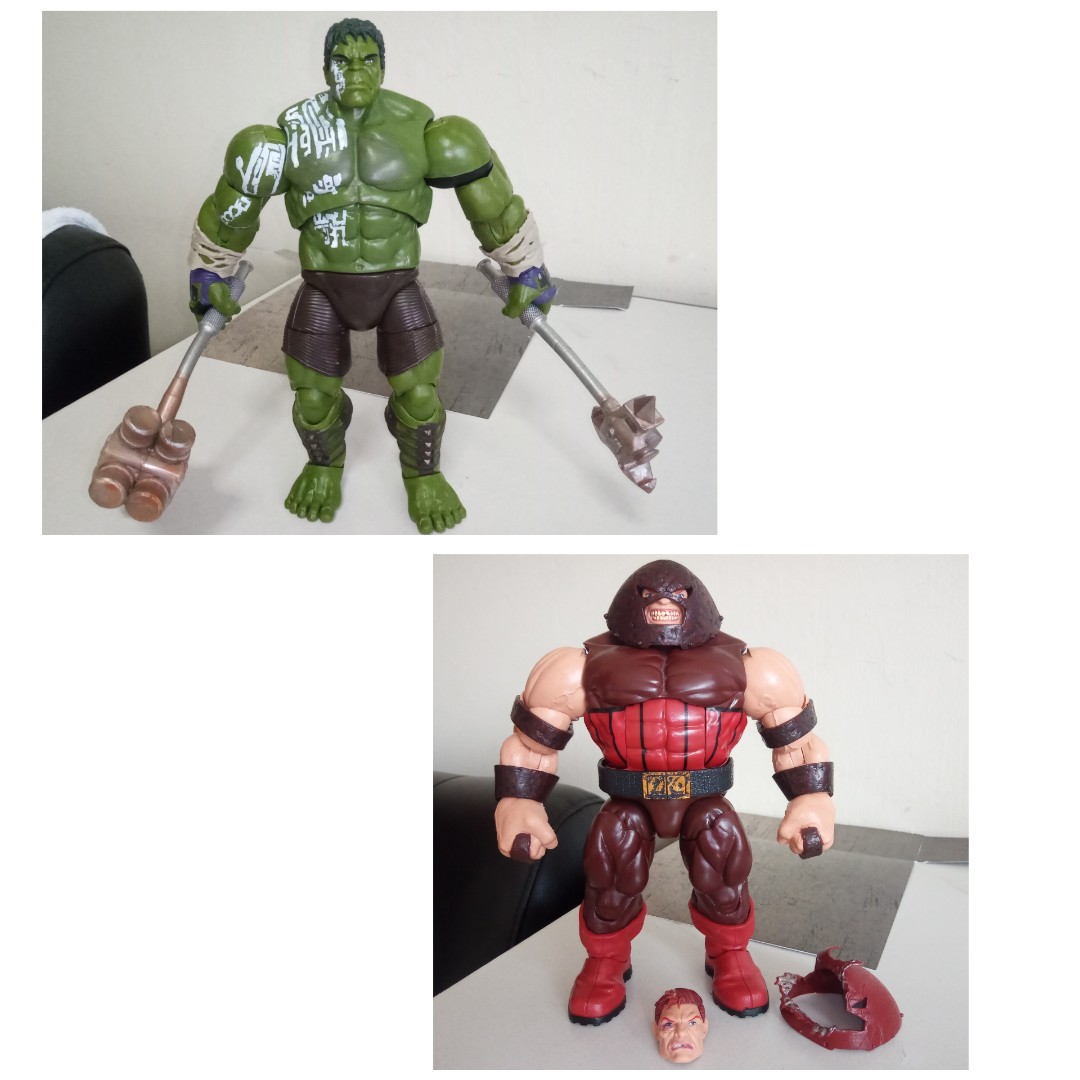 Marvel legends juggernaut baf gladiator hulk, Hobbies & Toys, Toys ...
