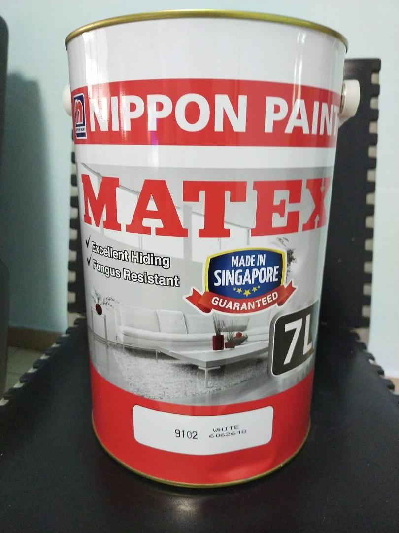 Matex 7l Emulsion Paint, Furniture & Home Living, Home Improvement ...