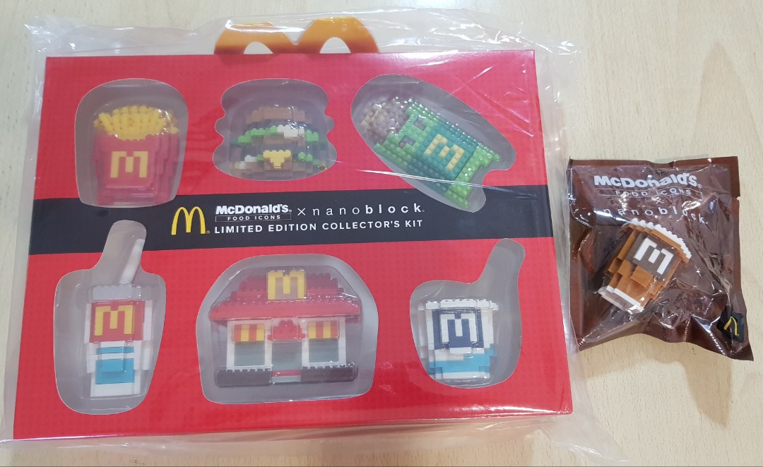 McDonald's x nanoblock limited edition collector's kit, Hobbies & Toys, Memorabilia ...