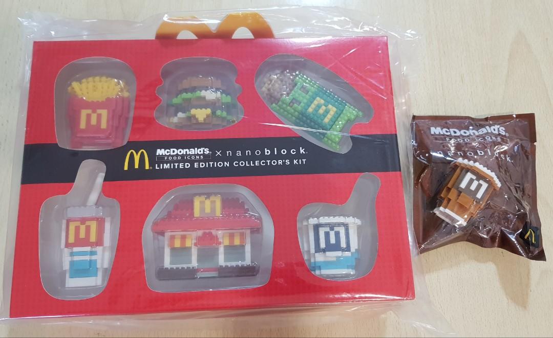 McDonald's x nanoblock limited edition collector's kit, Hobbies & Toys, Memorabilia ...