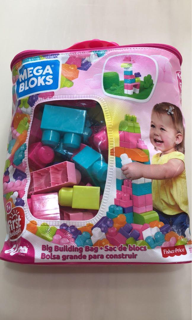 Mega bloks pink first builders, Hobbies & Toys, Toys & Games on Carousell