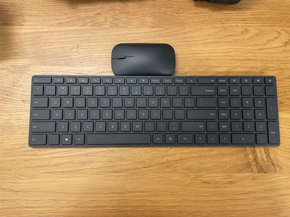 Microsoft designer keyboard and mouse, Computers & Tech, Parts ...