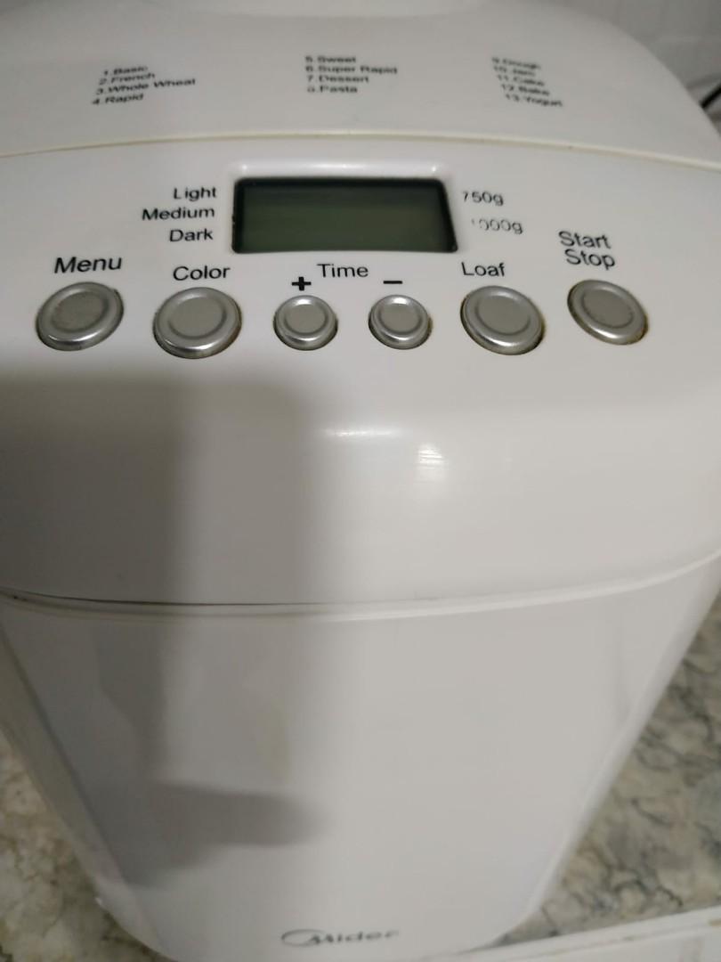 Midea Bread maker, Furniture & Home Living, Kitchenware & Tableware ...