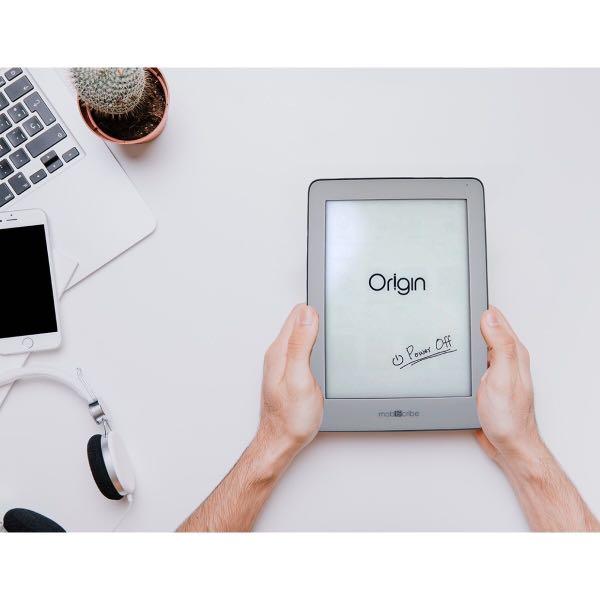 MobiScribe ORIGIN第二代 電子筆記及閱讀器, 手提電話, 電子書閱讀器 - Carousell