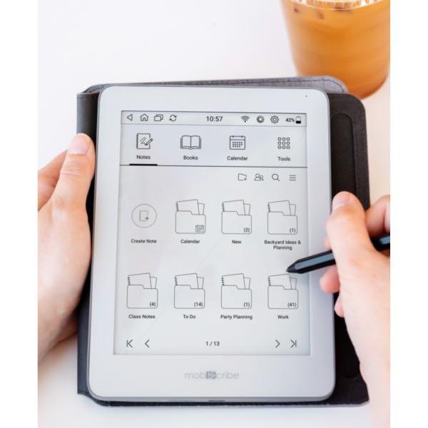 MobiScribe ORIGIN第二代 電子筆記及閱讀器, 手提電話, 電子書閱讀器 - Carousell