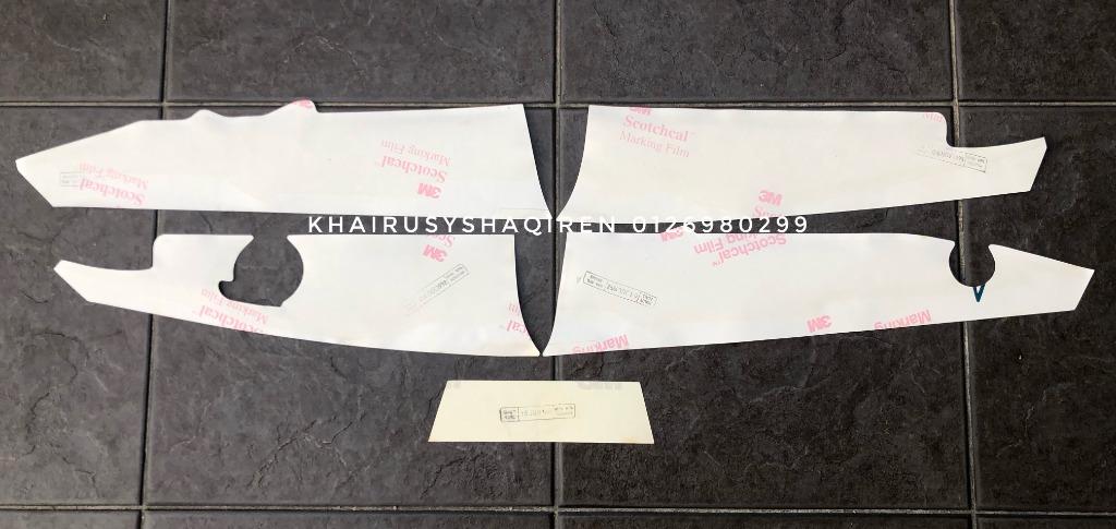 Modenas Kriss 110 First Model Original Bodyset Sticker (Green) NEW ...