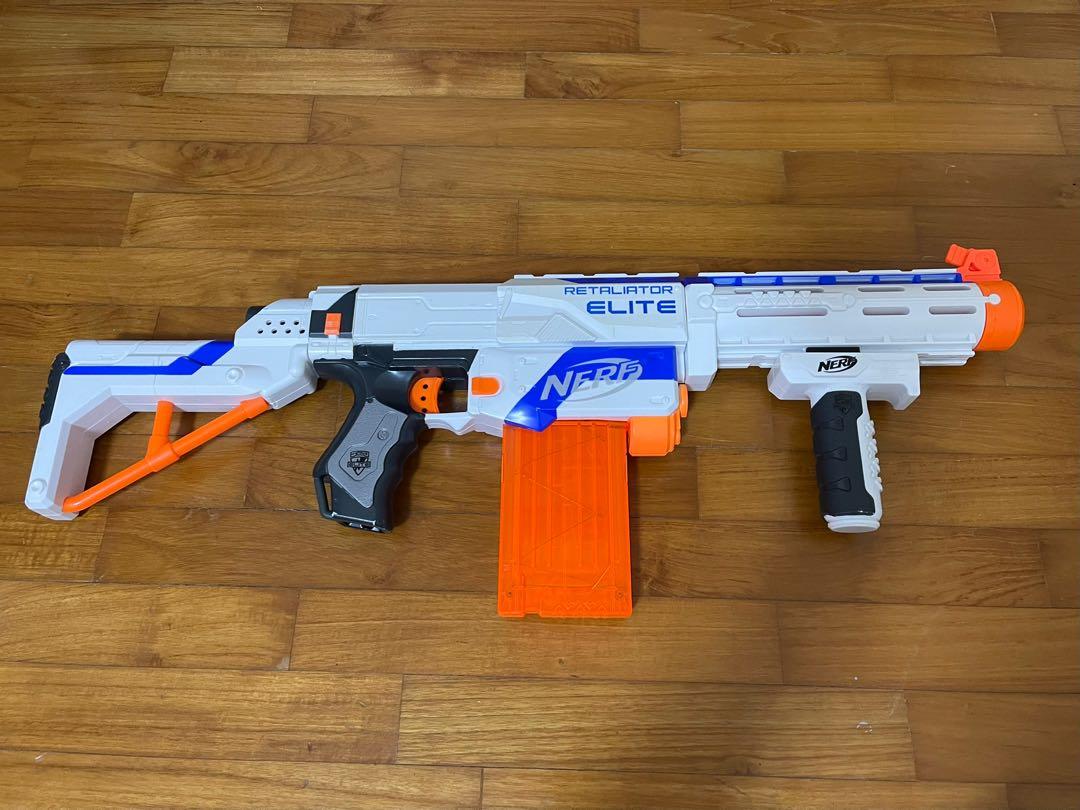 Nerf Gun - Retaliator Elite, Hobbies & Toys, Toys & Games on Carousell