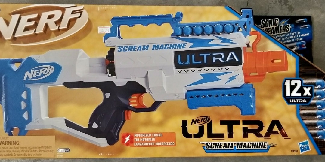 Nerf Ultra Scream Machine, Hobbies & Toys, Toys & Games on Carousell