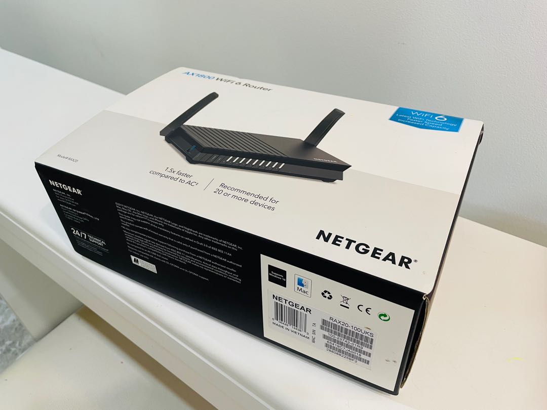 Netgear WiFi 6 Router, Computers & Tech, Parts & Accessories ...