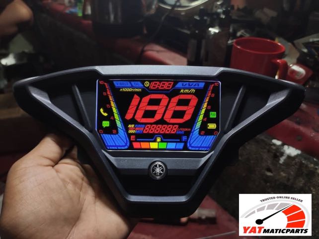 New aerox /aerox v2 speedo meter rainbow for preorder., Motorcycles ...