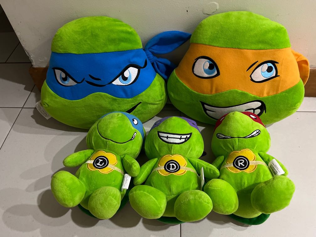Ninja Turtles Plushies, Babies & Kids, Infant Playtime on Carousell