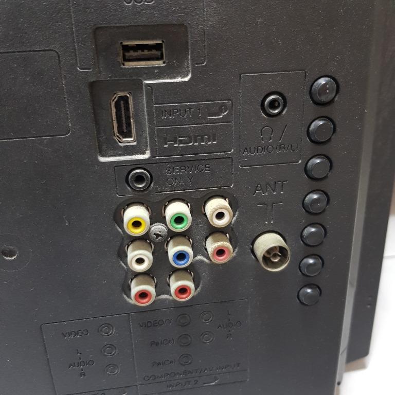 old sharp tv/monitor & 12 inch wall fan, TV & Home Appliances, TV ...