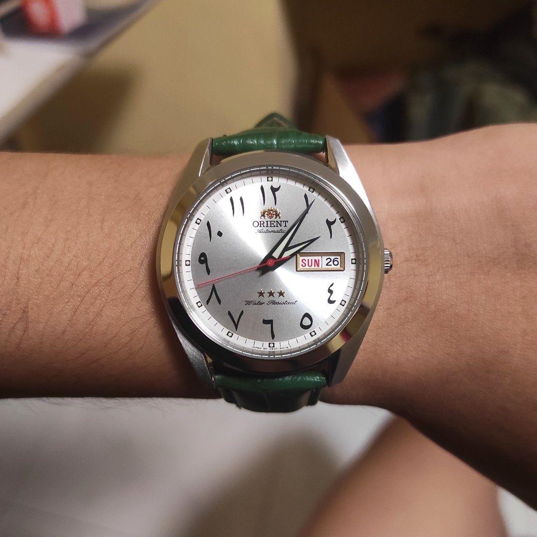 [RARE] Orient Arabic Dial Tri-star, Men's Fashion, Watches ...