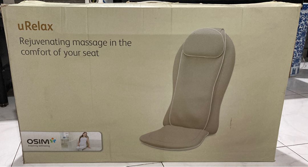 Osim Urelax massage chair portable, Health & Nutrition, Massage Devices ...