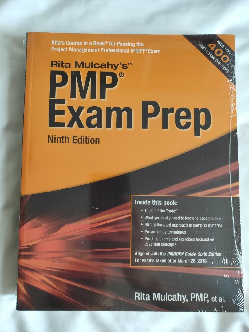 PMP Exam Prep - Rita Mulcahy 9th Edition, Hobbies & Toys, Books ...