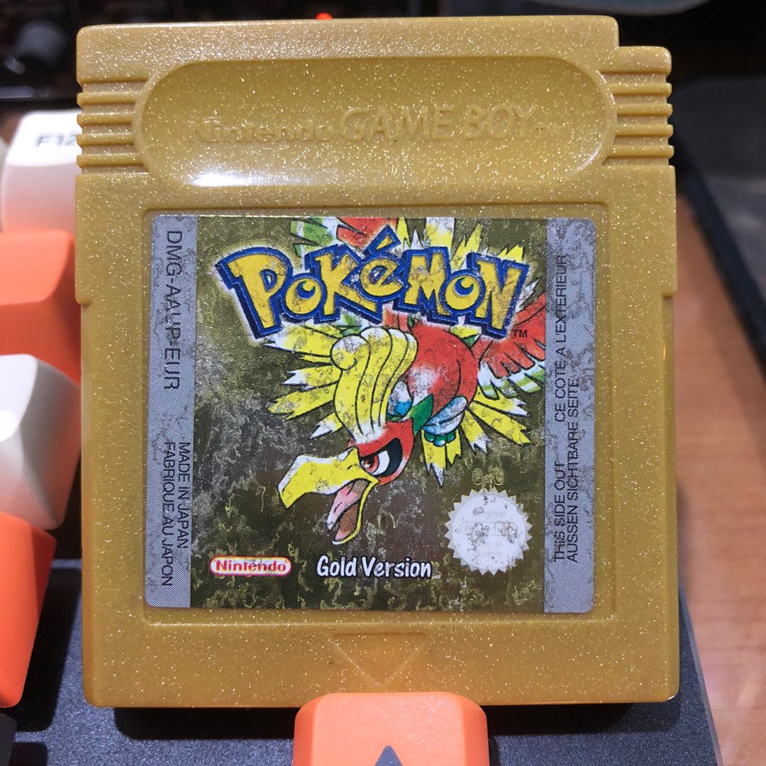 Pokemon Gold (Gameboy Color - EUR English) FRESH BATTERY, Video Gaming ...