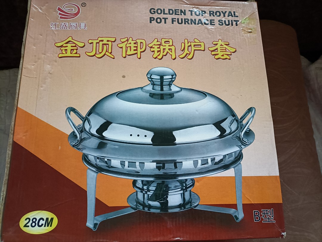 Sliver Top Royal Hotpot 28cm, TV & Home Appliances, Kitchen Appliances ...