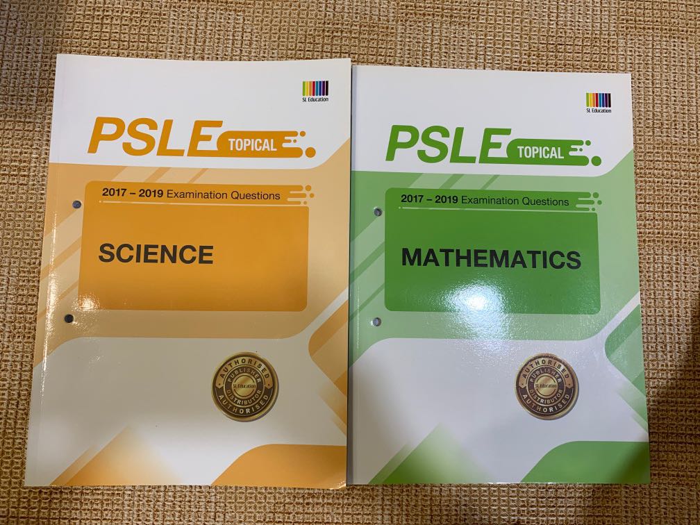 Psle 2017-2019 topical science & maths, Hobbies & Toys, Books ...