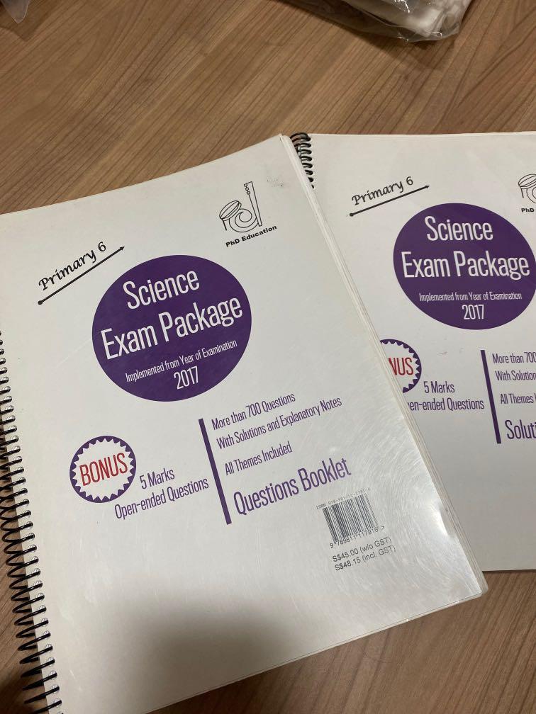 PSLE Science Exam package, Hobbies & Toys, Books & Magazines ...