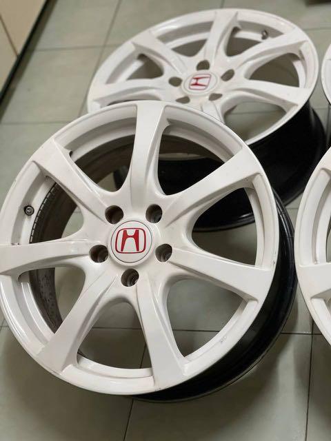 RIM HONDA FD2R 17 COPY ORI, Auto Accessories on Carousell