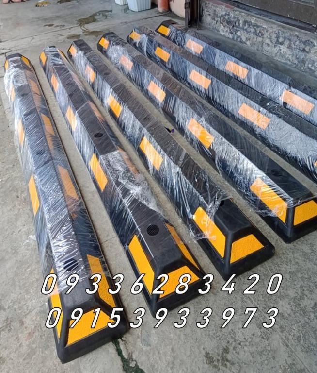 Rubber Parking Block Wheel Stopper, Commercial & Industrial, Industrial ...