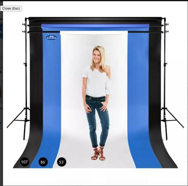 Savage Super White Seamless Paper Background Paper Backdrop ...