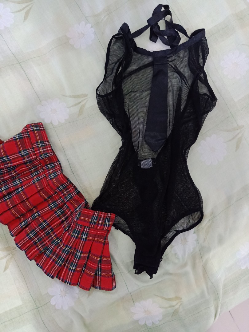 School Girl Lingerie Set, Women's Fashion, Undergarments & Loungewear ...