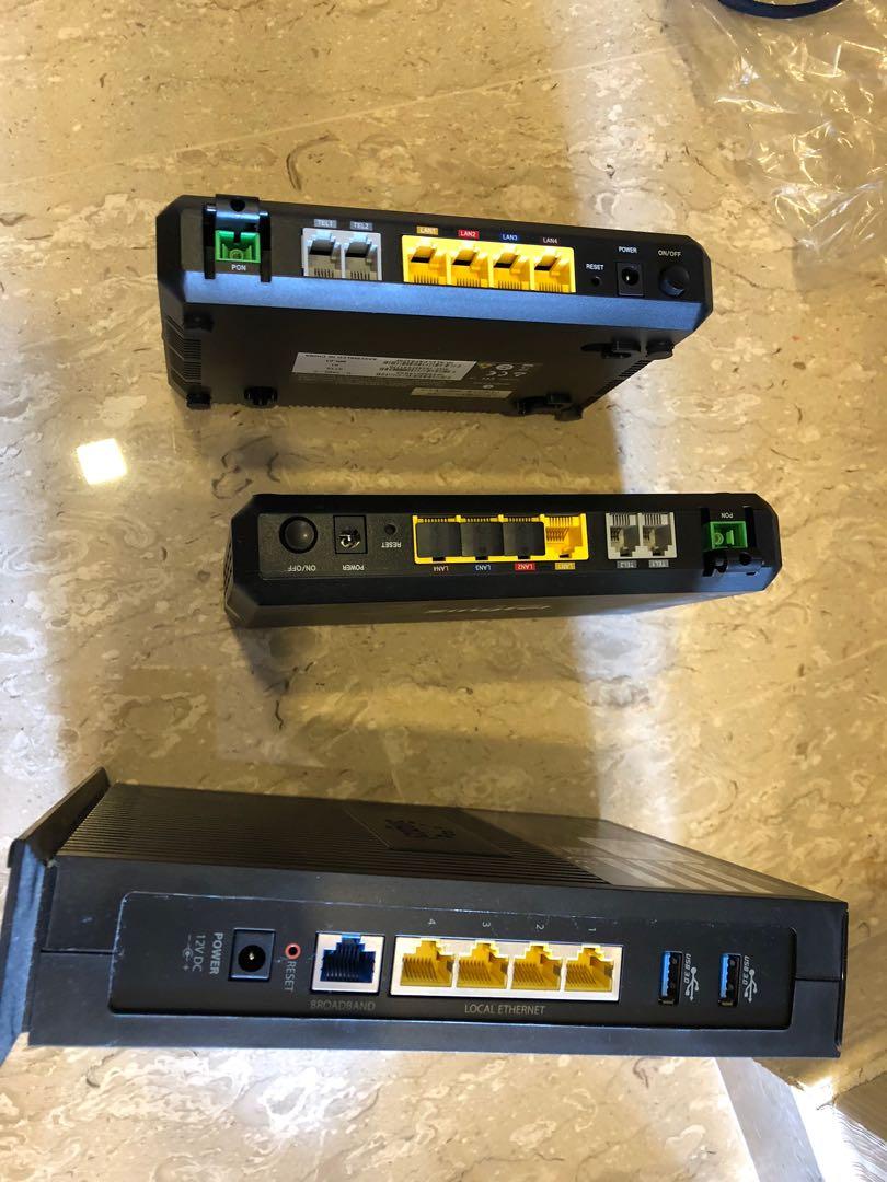 Singtel Modem/Router & Cables, Computers & Tech, Parts & Accessories ...