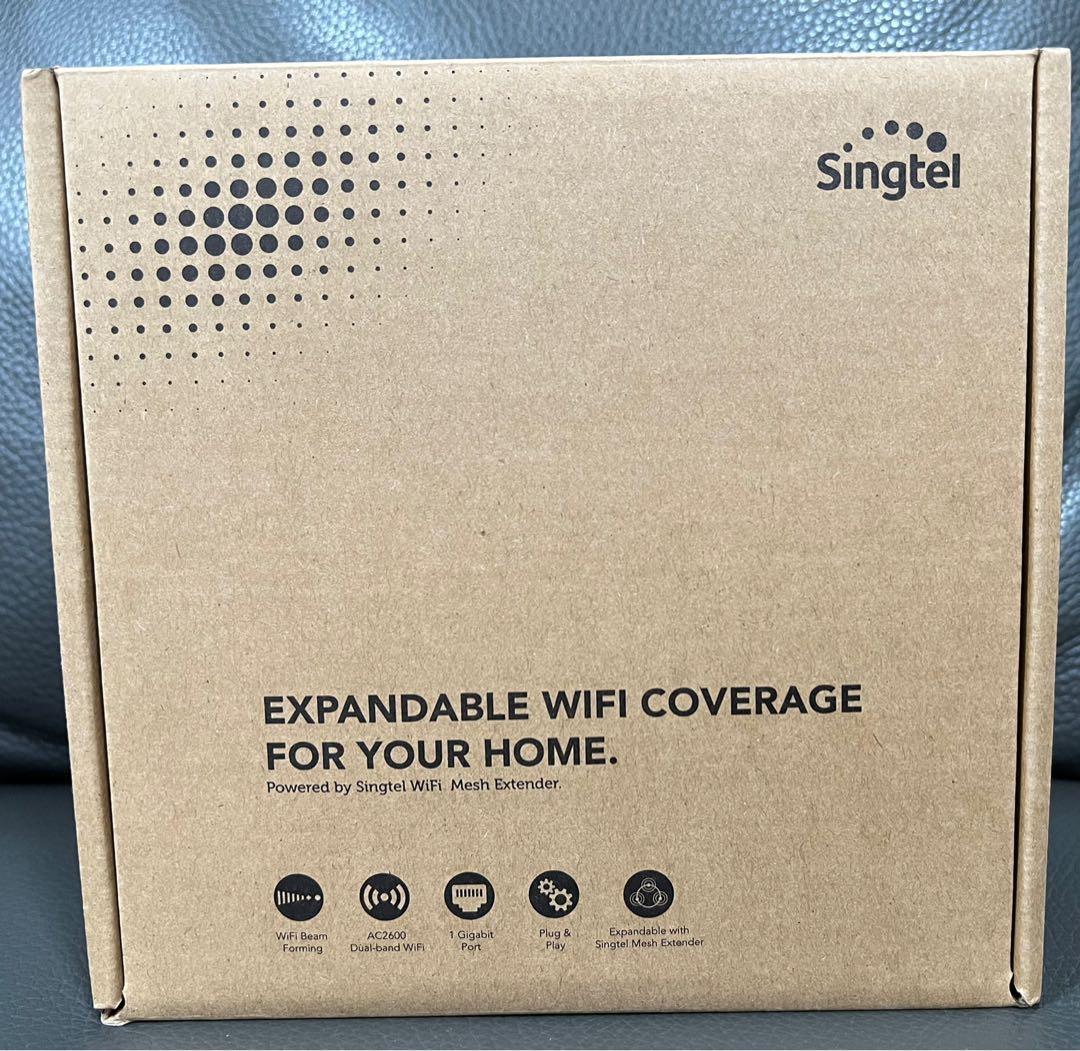 Singtel Wifi Mesh Extender v2, Computers & Tech, Parts & Accessories ...