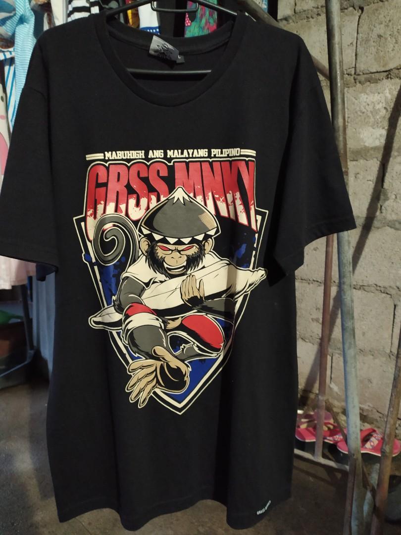 SLAPSHOCK / DESTROY CLOTHING & GRASS MONKEY, Men's Fashion, Tops & Sets ...