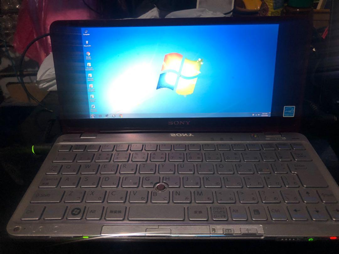 Sony vaio ultra pocket 8in laptop P series sale swap trade barter ok ...