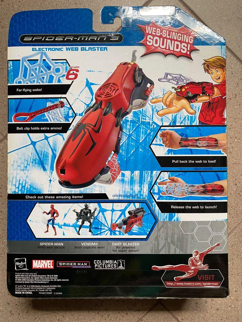 Spider-Man Web Blaster, Hobbies & Toys, Toys & Games on Carousell