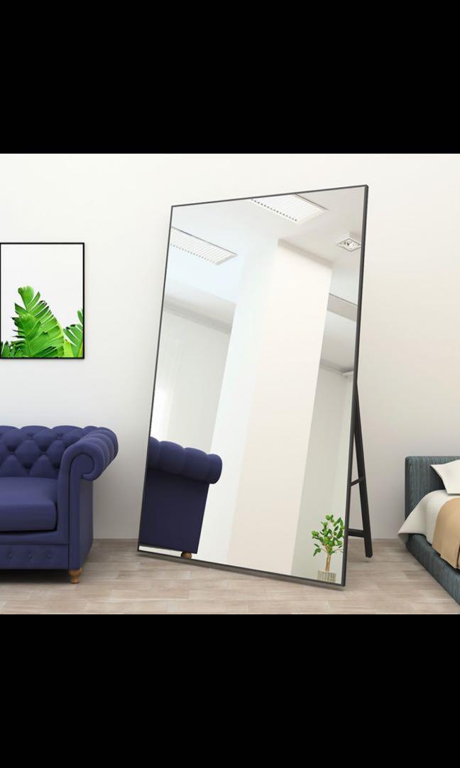 Standing Mirror (2m x 1m), Furniture & Home Living, Home Decor, Mirrors ...