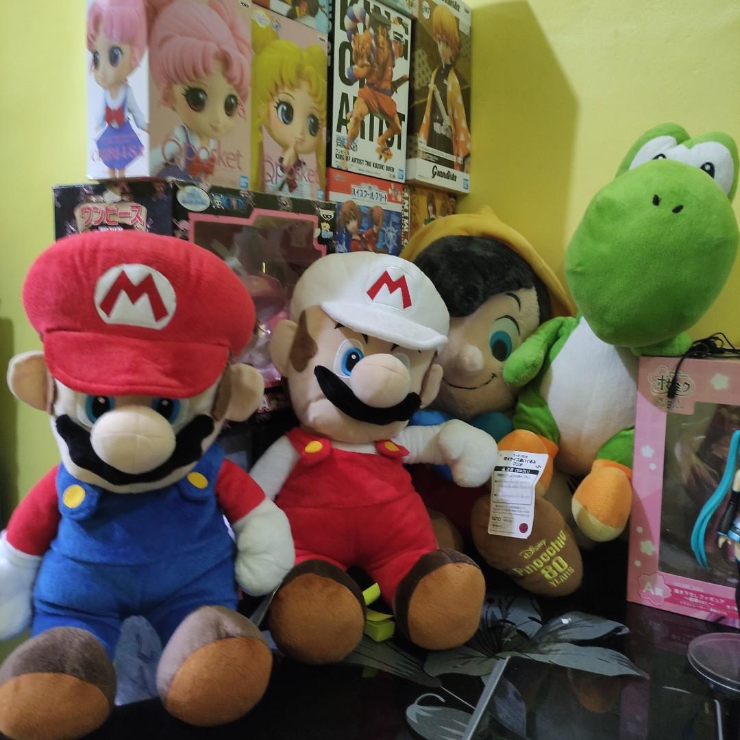 Super Mario, Yoshi, Pinocchio, Hobbies & Toys, Toys & Games on Carousell