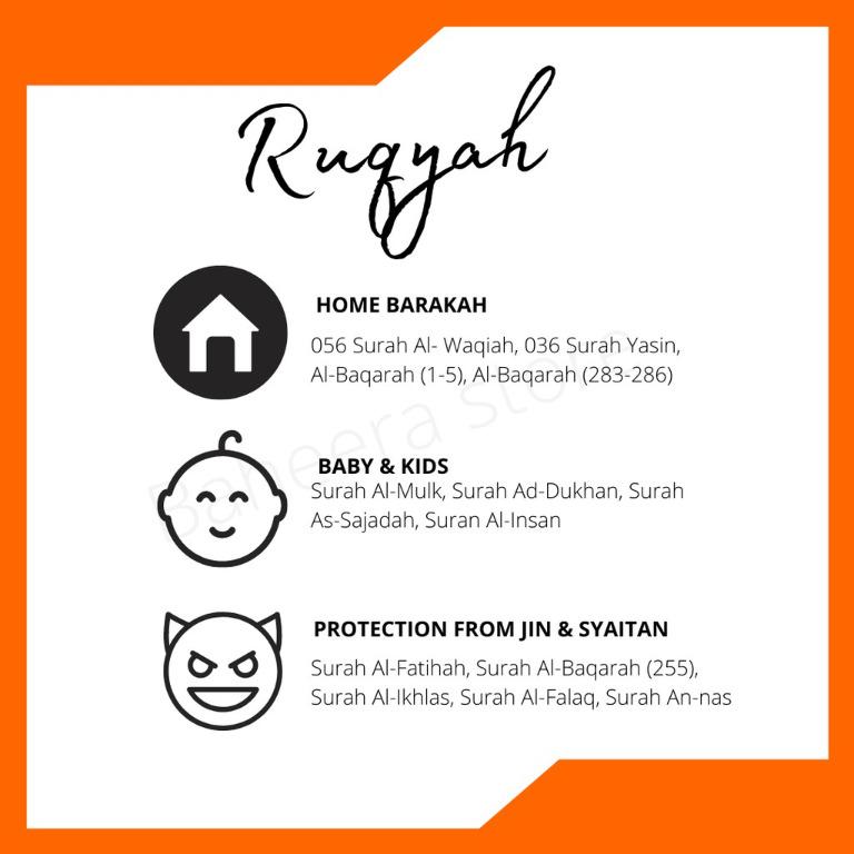 Surah Plug with Zikir Ruqyah Auto Play 24h Non Stop , Women's Fashion ...