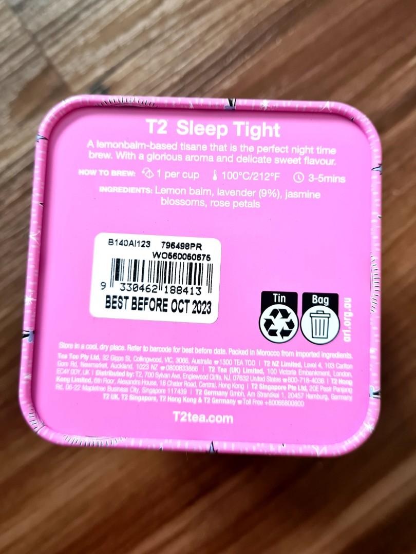 (Metal Icon Tin) T2 Sleep Tight (Tea), Food & Drinks, Beverages on ...