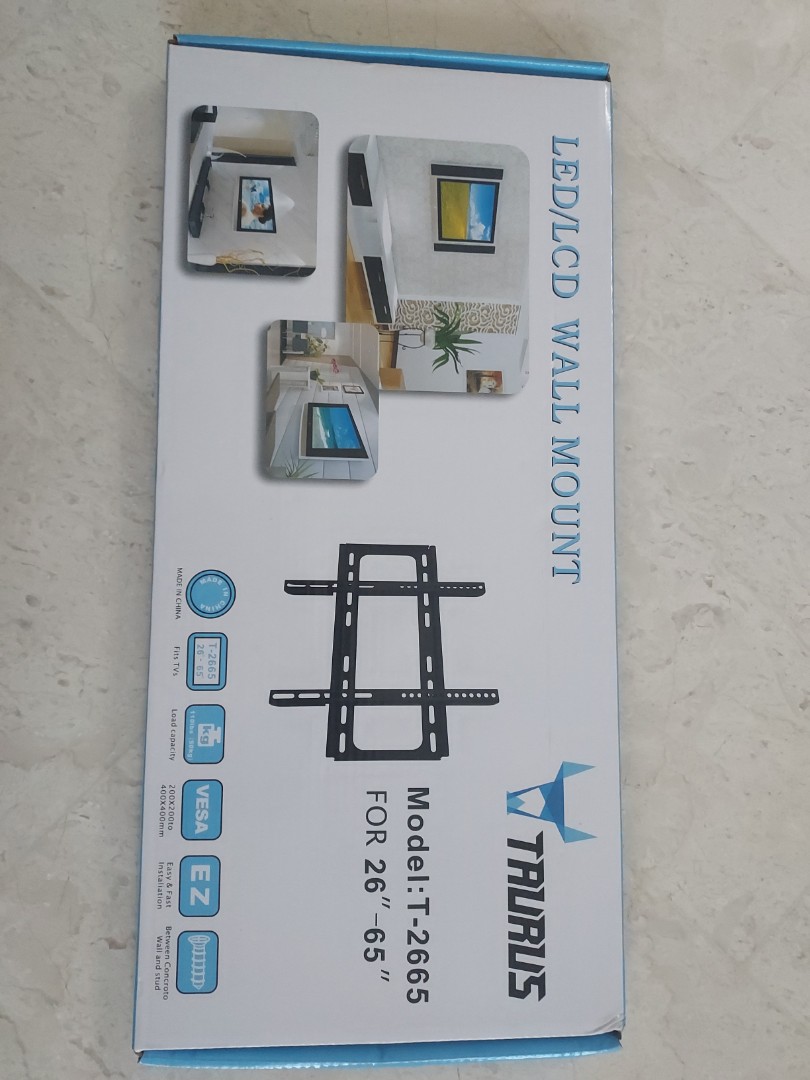Taurus TV Wall Mount 26 to 65 inch, TV & Home Appliances, TV ...